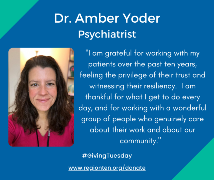 "24 Hours of Gratitude" Campaign for #GivingTuesday - Region Ten